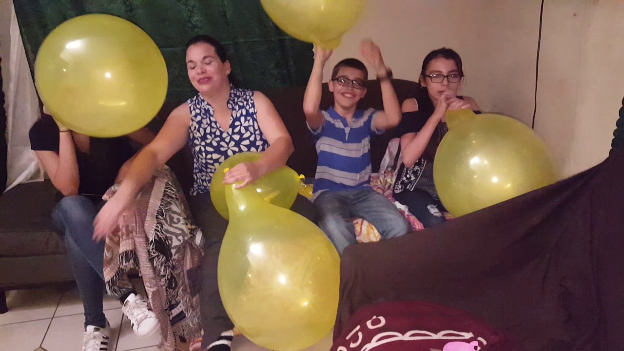 THE BALLOON CHALLENGE - YouTube