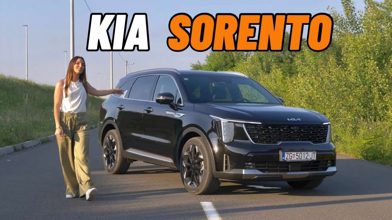 Veliki obiteljski SUV s dizelašem! - Kia Sorento - testirala Sara ...