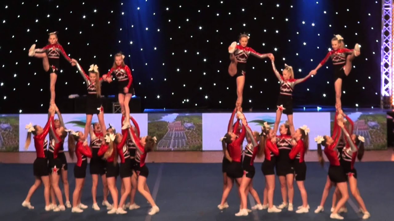 NM 2016 Cheerleading ECT Eagles Fly Dag 1 - YouTube