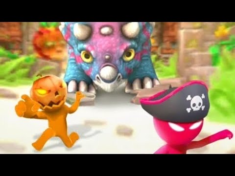 playing Stickman party with my friends Dev and Ansh😜😜 - YouTube