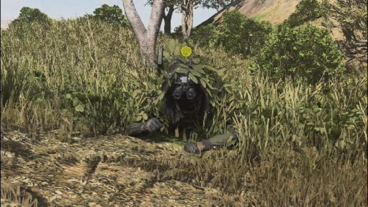 MW2 Bushwacked Ghillie suit camo test Season 4 battlepass - YouTube