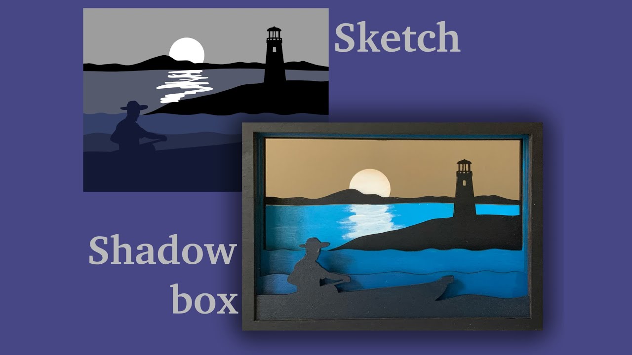 Shadow Box Tutorial - From Design to Creation - YouTube