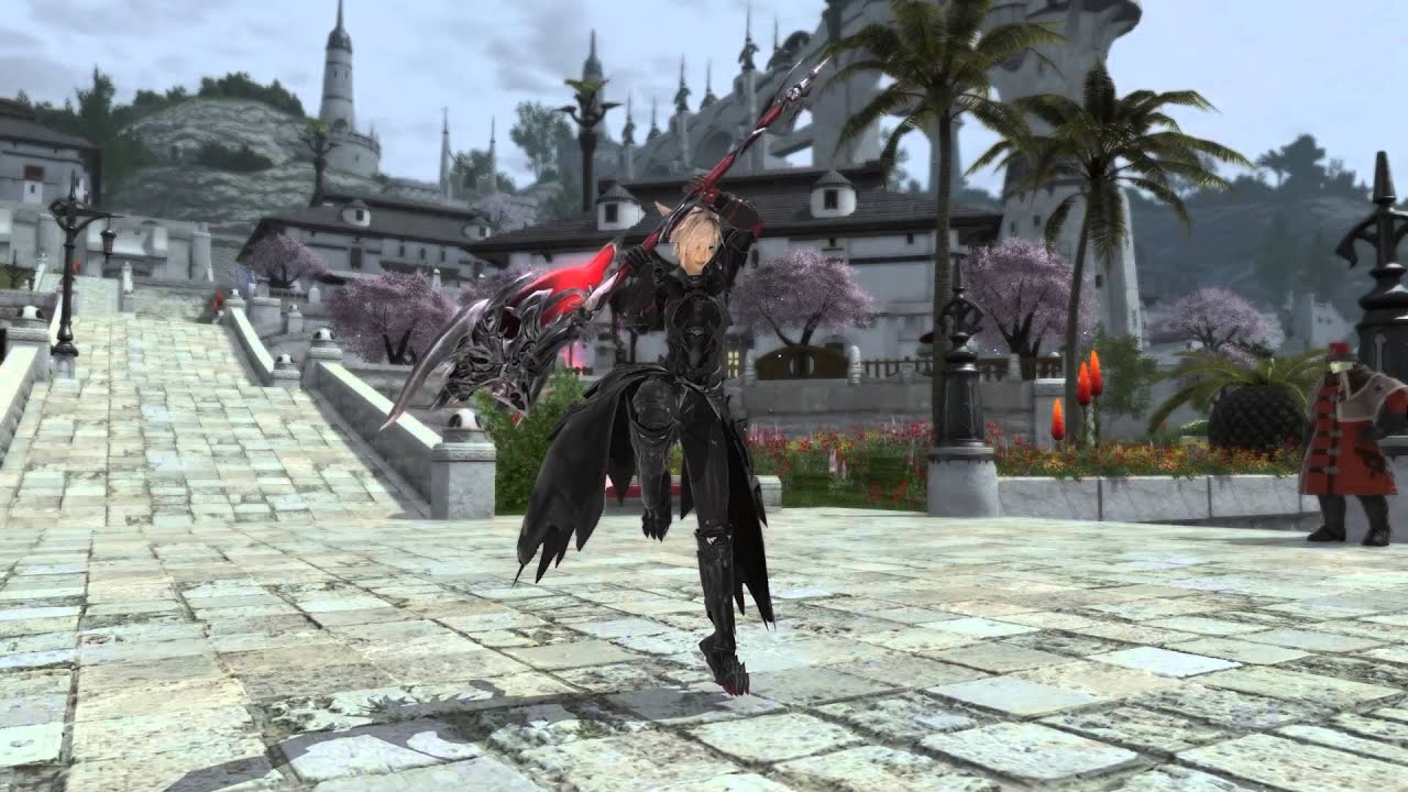 Final Fantasy XIV: Heavensward - Female Warrior - Battle Stance ...