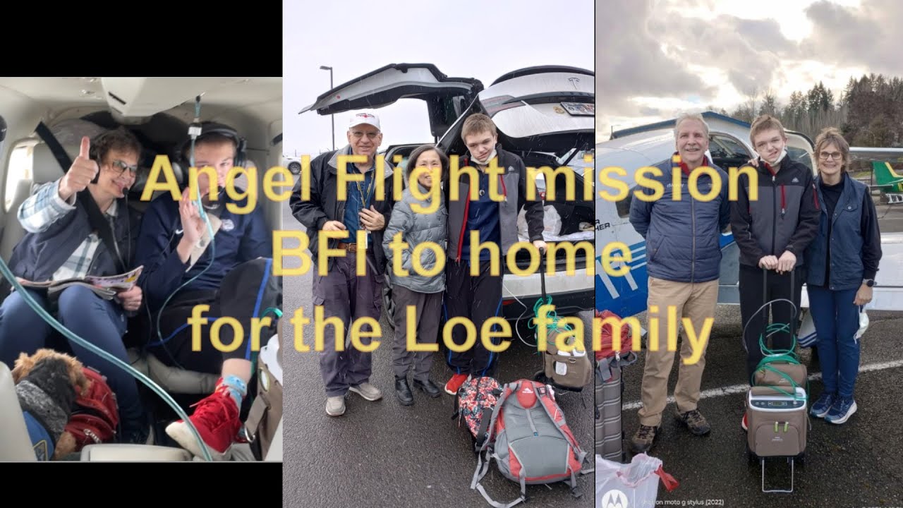 Angel Flight mission 8 Jan 2024 BFI SFF - YouTube