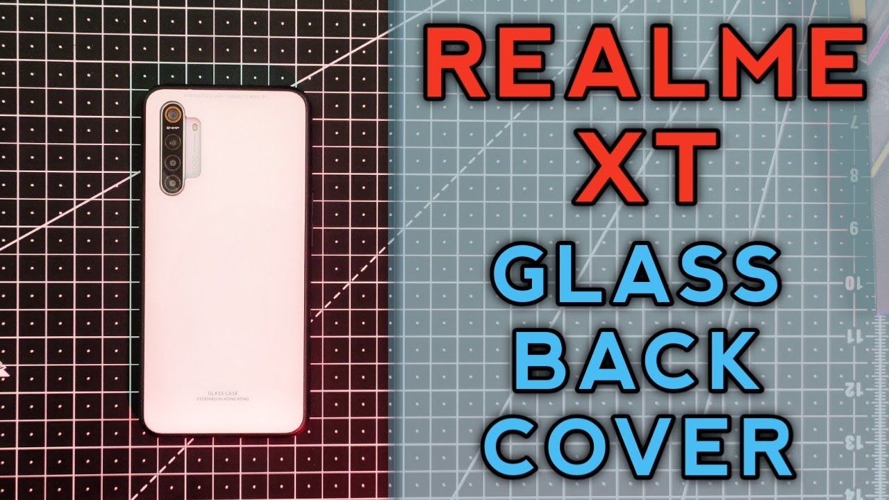 Realme XT | ORIGINAL GLASS BACKCOVER | REALME GLASS COVER | REALME XT ...