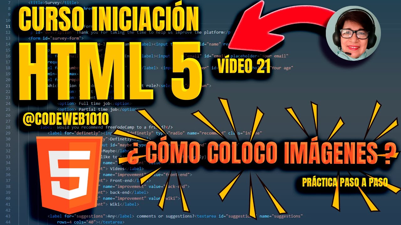 🌟📢🚀CURSO HTML#21 GRATIS💰💰¡DOMINAS las etiquetas para INSERTAR IMAGENES ...