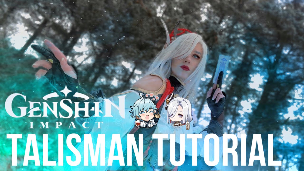 [Genshin Impact] : Shenhe & Chongyun Talisman Tutorial - YouTube