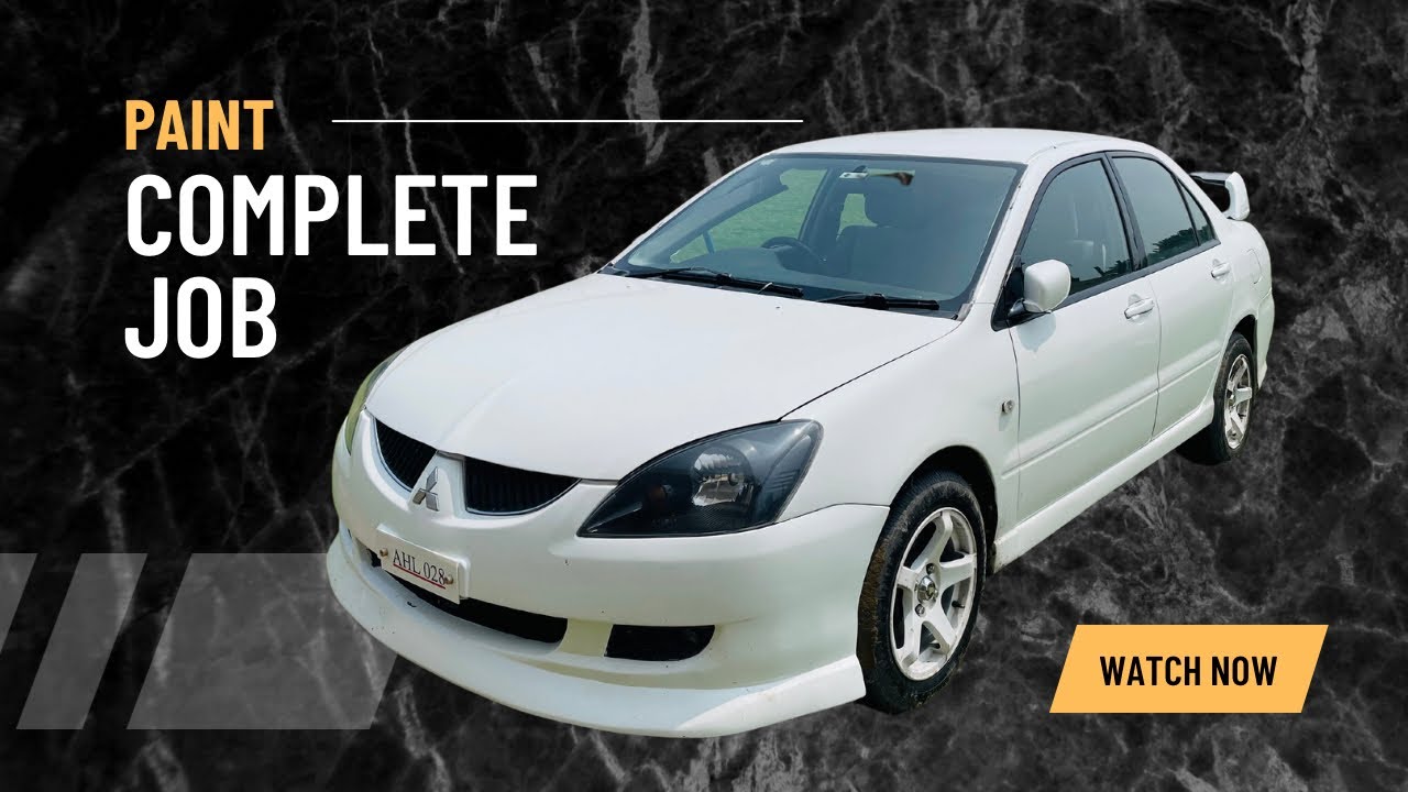 Project Lancer Paint Job Complete | Lancer Restoration Paint In Booth ...