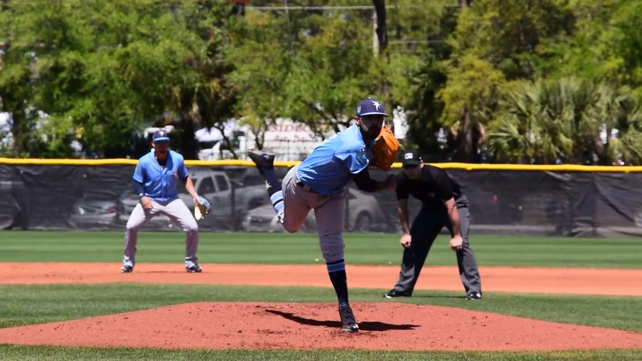 Rays Sergio Romo Pitching HD - YouTube