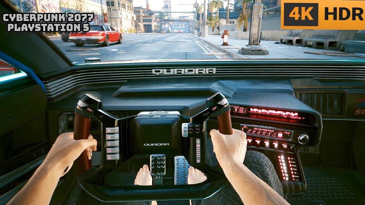 Ultimate Cyberpunk 2077 Driving: Quadra Turbo-R in PS5 Ultra Real ...