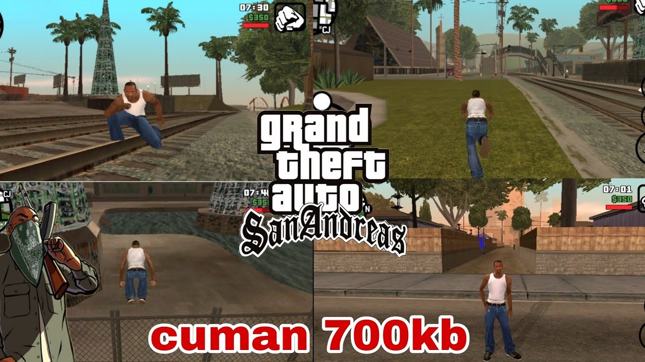 Mod Anim Lari Naruto Gta Sa Android Cuman 700kb - YouTube