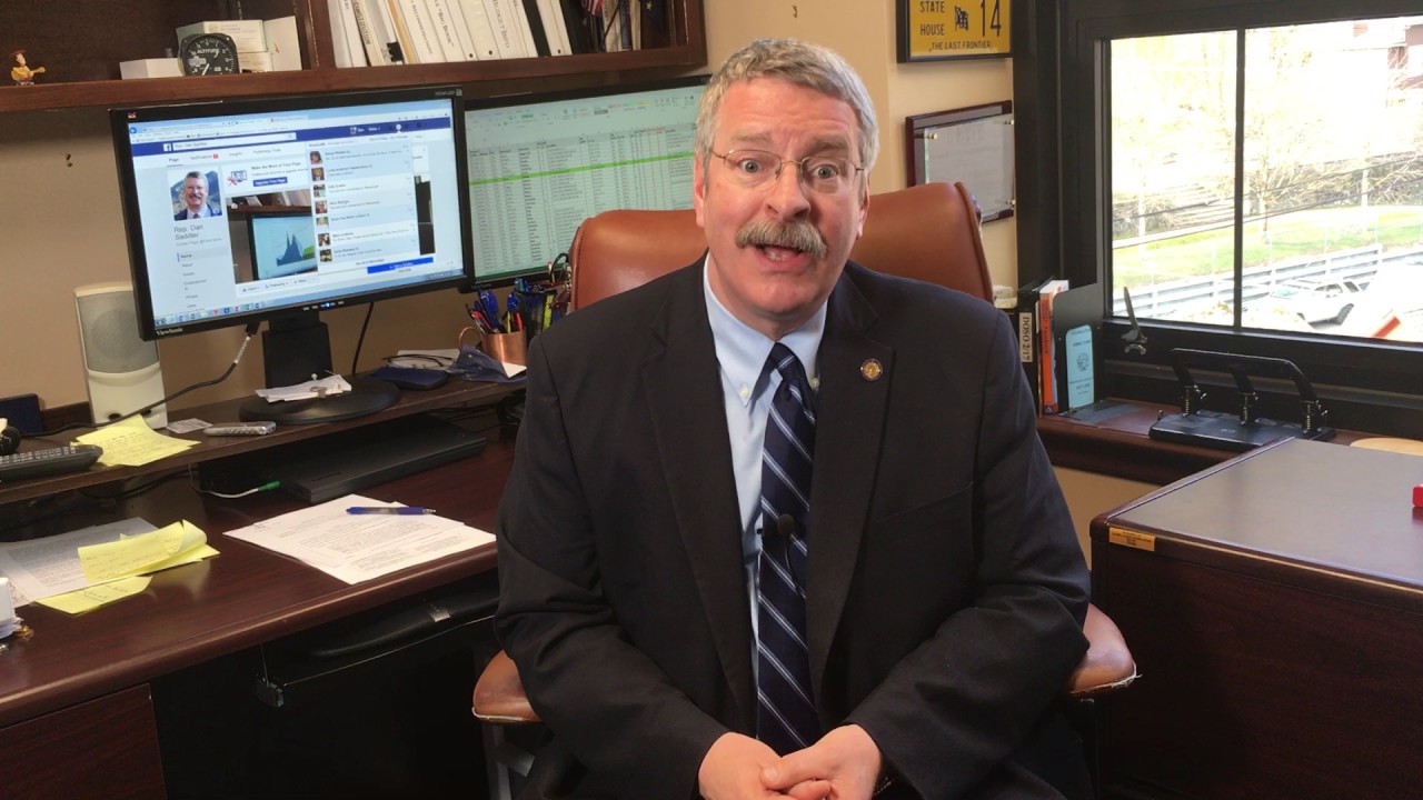 Rep. Dan Saddler's "Video Capitol Update," 4/25/17 - YouTube