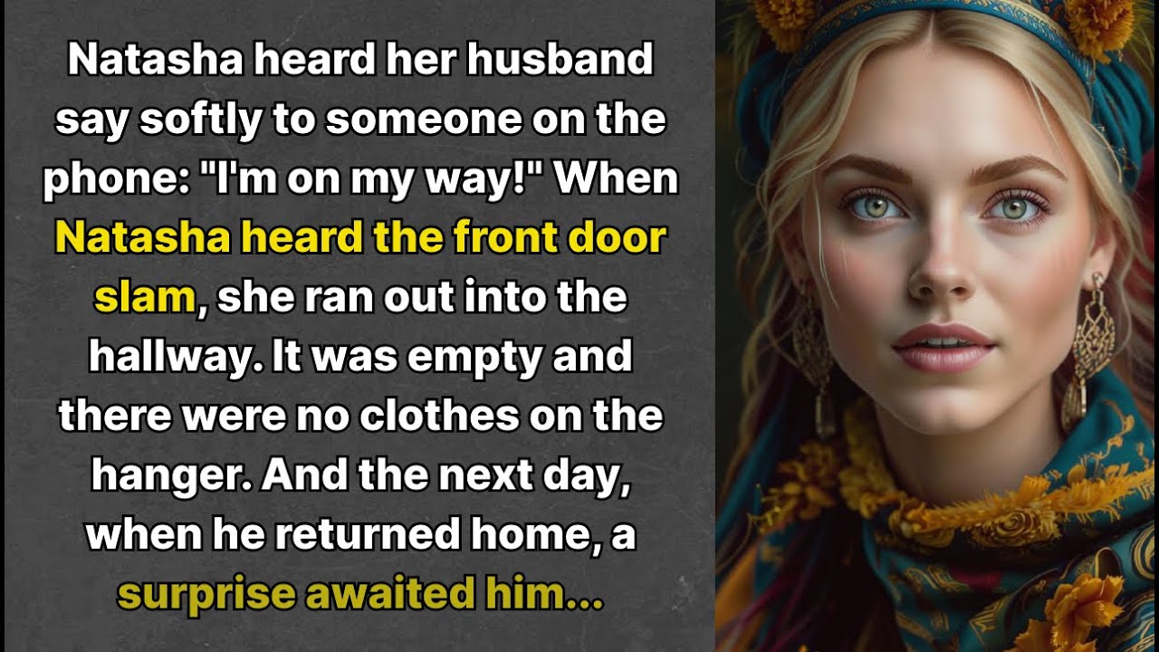 Natasha heard her husband say into the phone: "I'm on my way!" She clapped... - YouTube