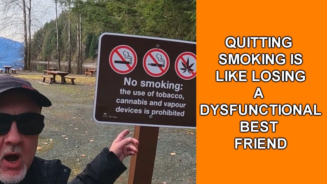 Quitting Smoking Is Like Losing a Dysfunctional Best Friend - YouTube