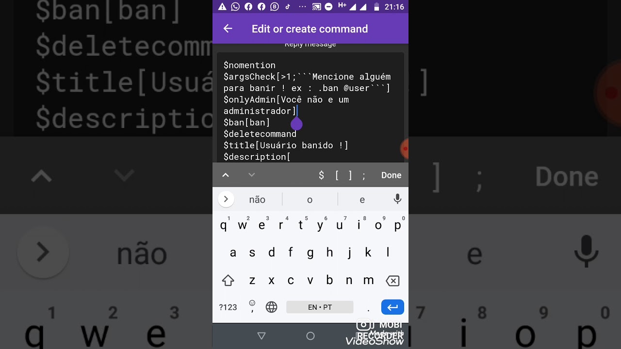 SISTEMA DE BAN BOT DISCORD ⭐ COMANDOS BOT #3 ⭐ - YouTube