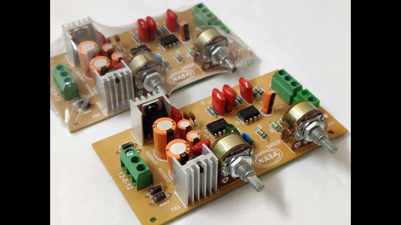 #Low Pass Filter Active Subwoofer Bord# - YouTube