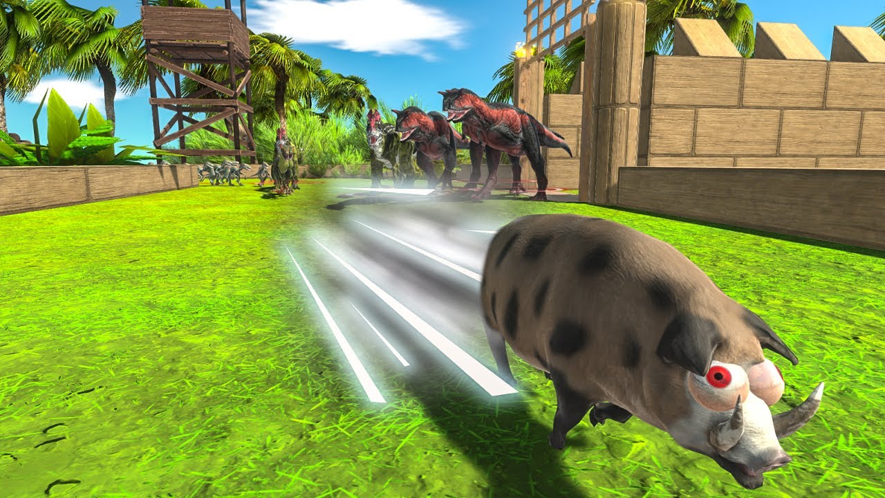 Crazy Animals try to survive - Animal Revolt Battle Simulator. ARBS ...