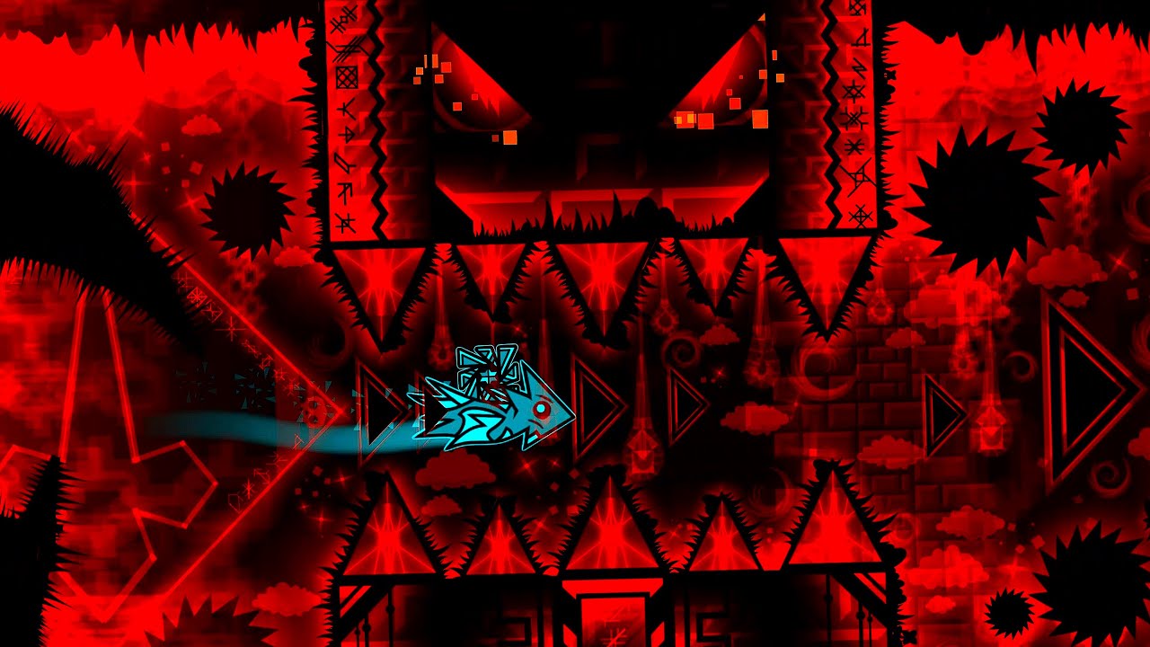 Khorne (1 million objects) [4K] - Geometry Dash - YouTube