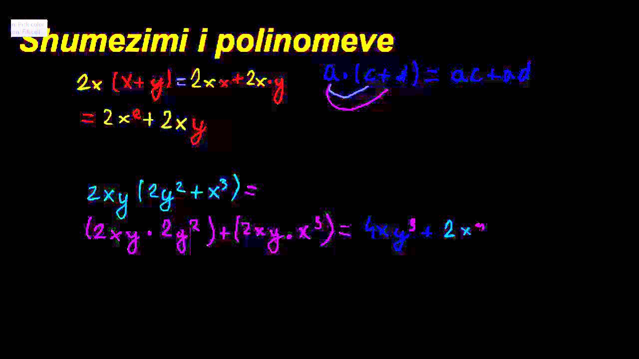 Shumezimi i Polinomeve - YouTube