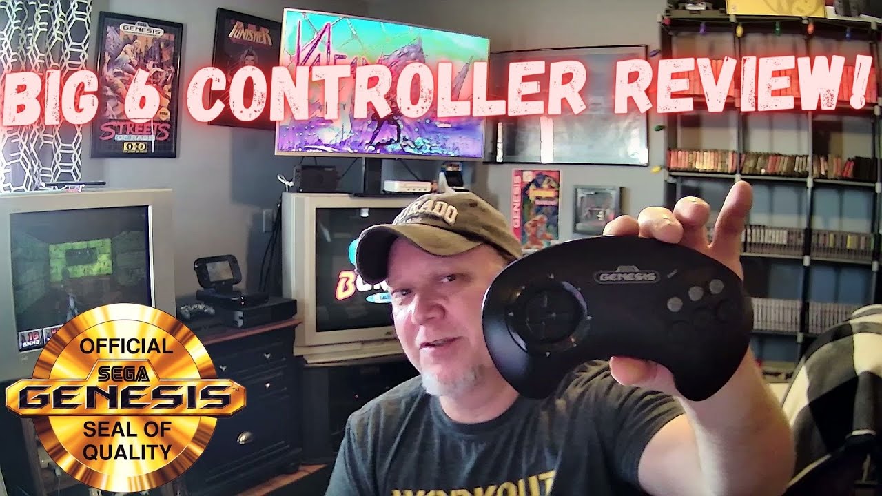 Big 6 Sega Genesis Controller - Review - YouTube