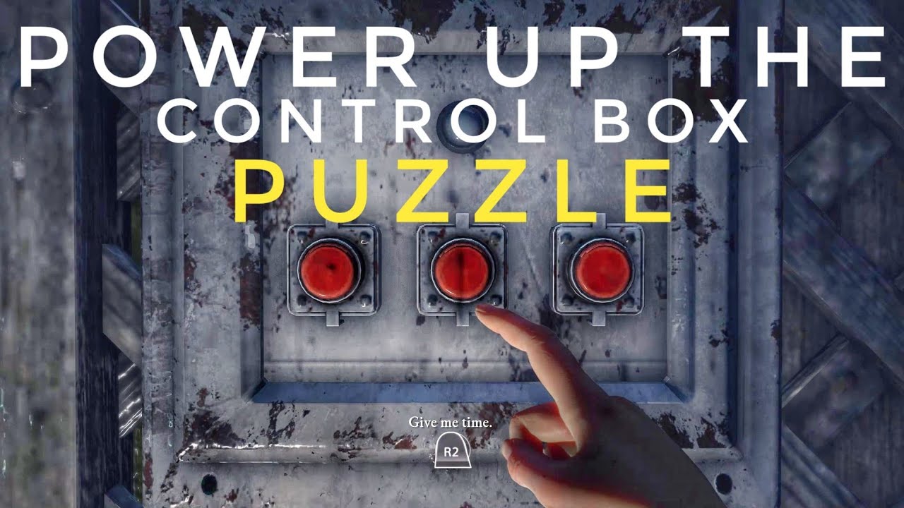 Power up the control box Puzzle | Escape from the Maze | The Devil in ...