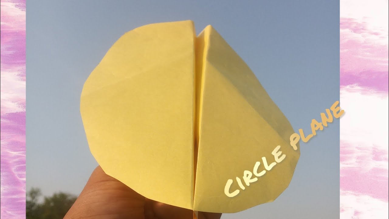 how to make a ( O) size circle plane l how to make A circle plane# ...