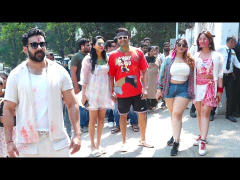 Gaurav,Akanksha,Ashnoor Kaur,Abhishek Bajaj,Archana,Natalia,Manisha,Shrutika Zoom Holi Party 2026 