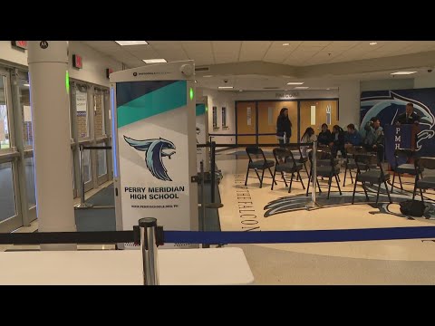 Weapon detection system installed at schools - YouTube