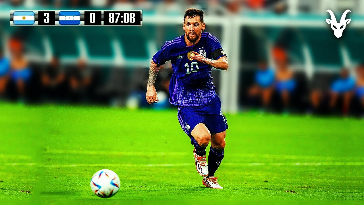 Lionel Messi vs Honduras | English Commentary - 1080i HD - YouTube