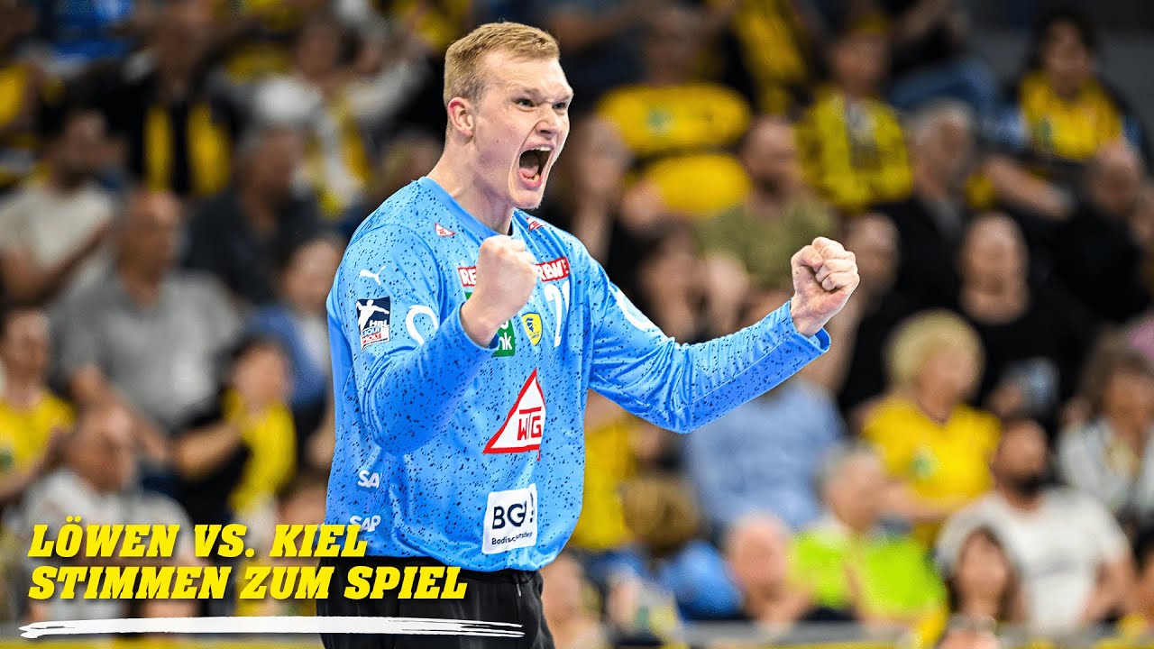 Rhein-Neckar Löwen vs. THW Kiel - Stimmen zum Spiel mit David Späth ...