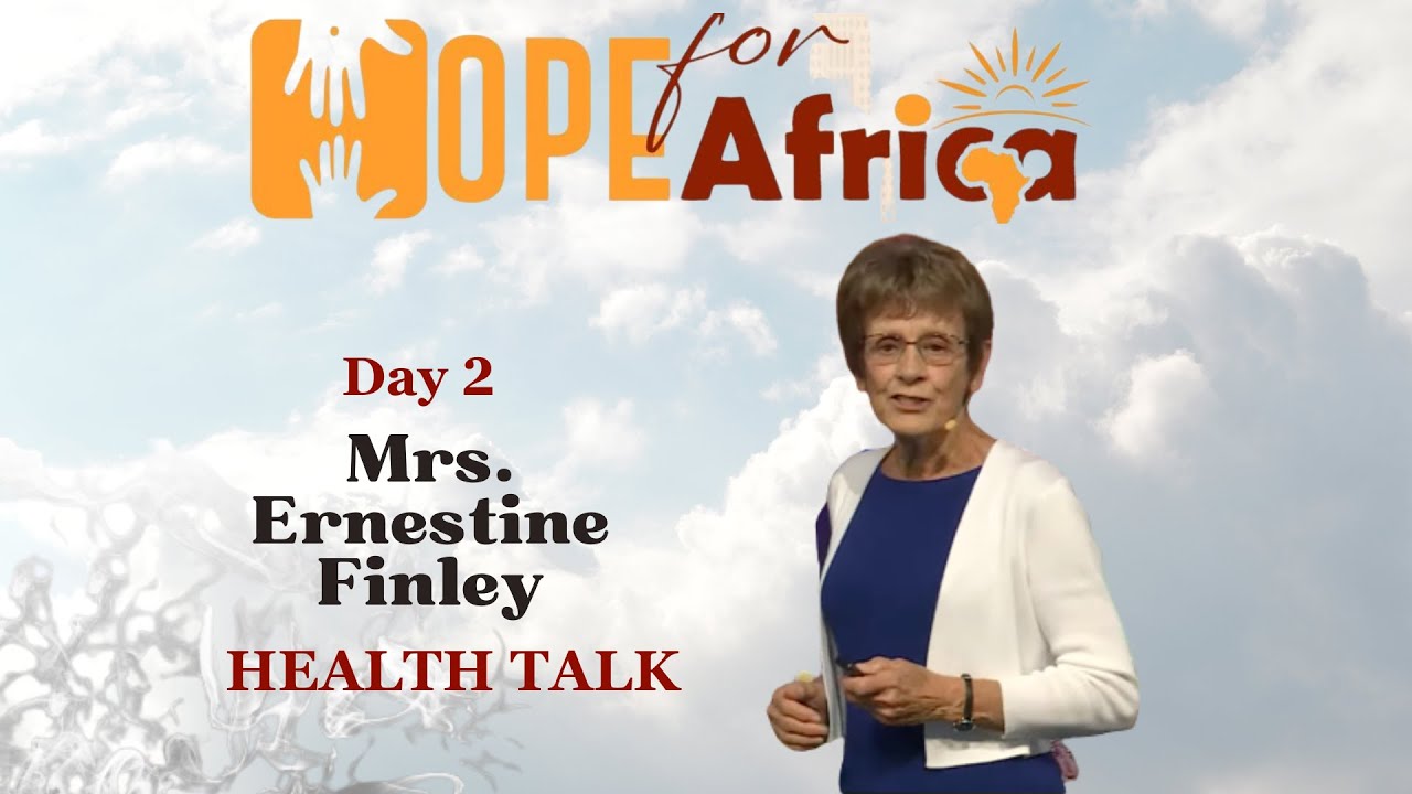 Secrets to Wellness: Water | Hope For Africa Day 2 | Mrs. Ernestine ...