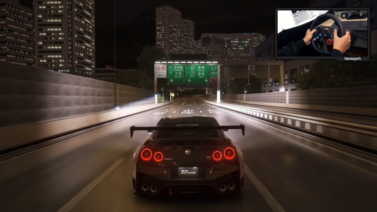 Nissan GTR R35 - Shutoko Wangan Cruise - YouTube