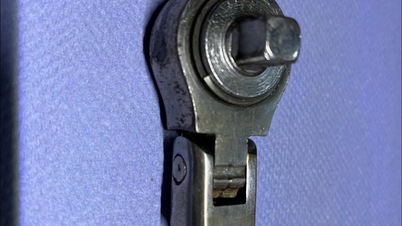Knarre Ratsche reparieren Werkzeug Pflege mit einfachen Mitteln ...