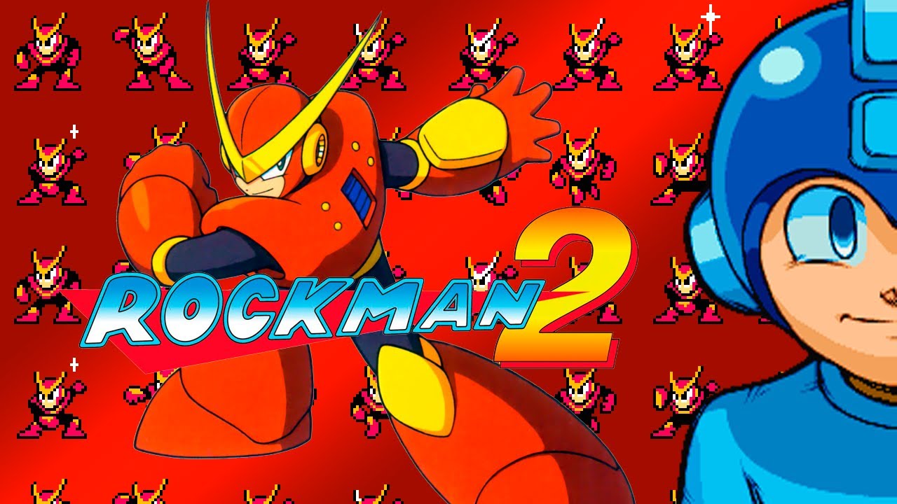 Rockman 2 (Famicom) / MegaMan 2 (NES) - QuickMan Stage (Perfect Run ...