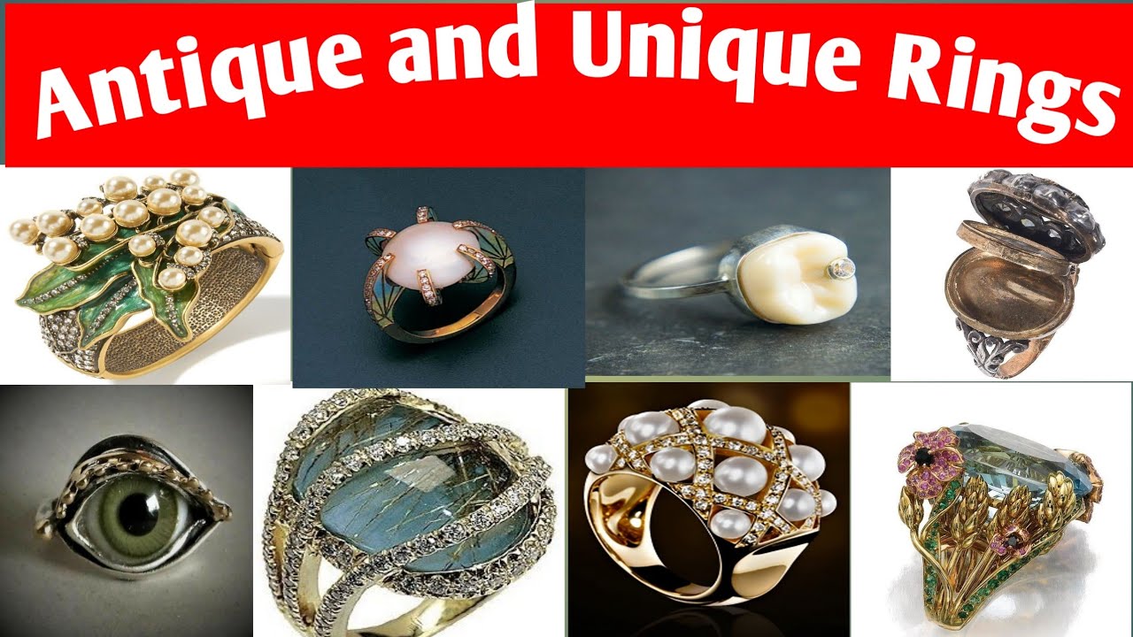 Top 30 rings design for women/Antique and best ring design - YouTube