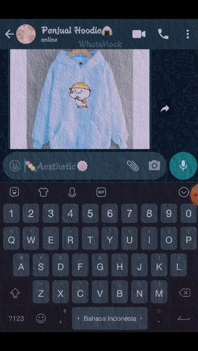 Baru Pertama Bikin Pov WhatsMock.. Beli Hoodie - YouTube