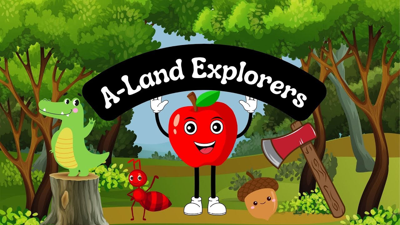 A_Land Explorers | A alphabet story | animated story | learning ...