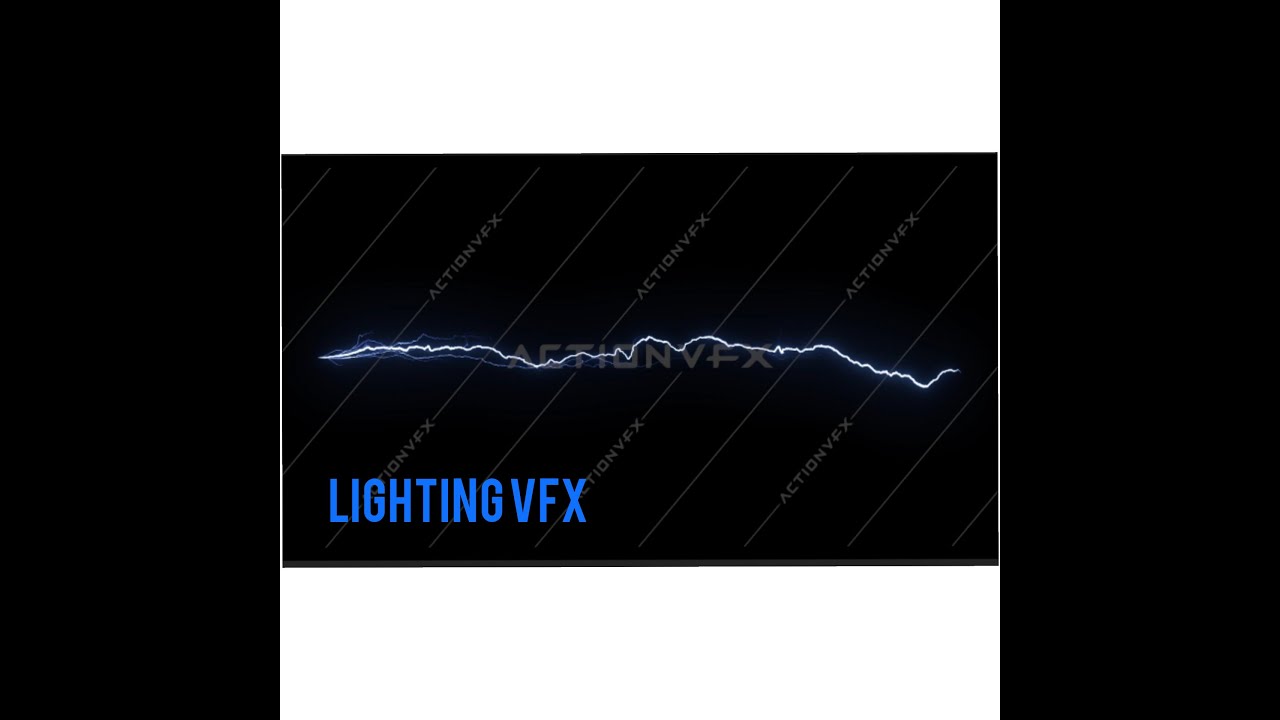 Free Lighting Vfx || Lightning Beam || Free Vfx - YouTube