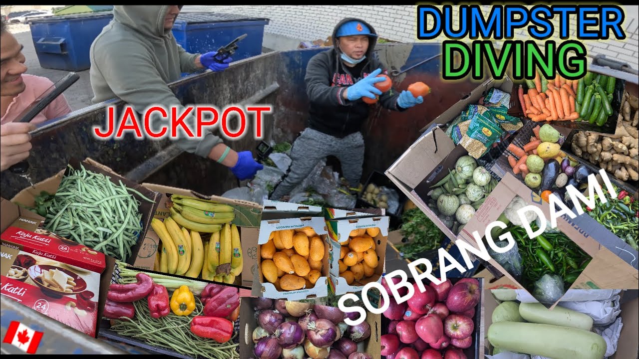 DUMPSTER DIVING CANADA🇨🇦 LUMUWA NG JACKPOT SI MR.BIN #viralvideo # ...