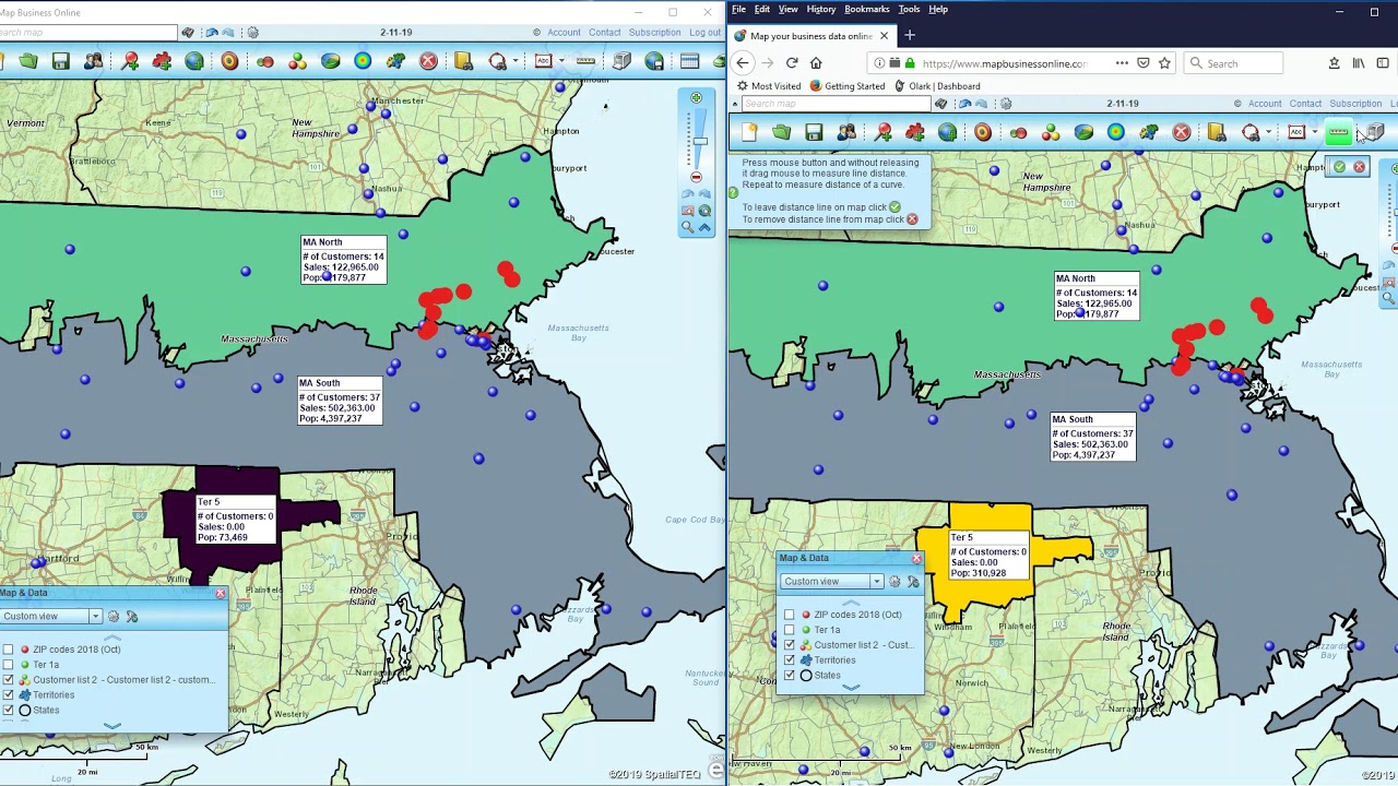 Editing Maps one at a Time in a Team using Map Business Online - YouTube