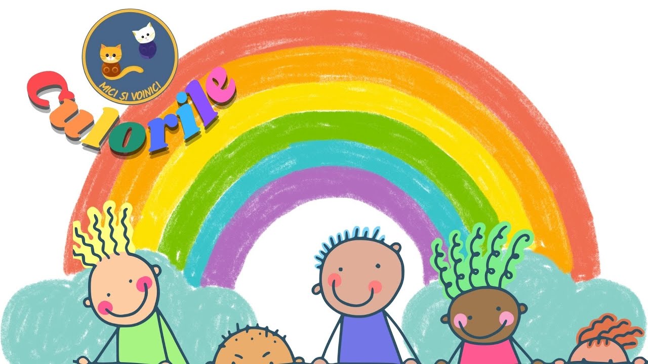 Culorile - Sa invatam culorile de ”Mici si Voinici” pentru copii de 2-5 ...