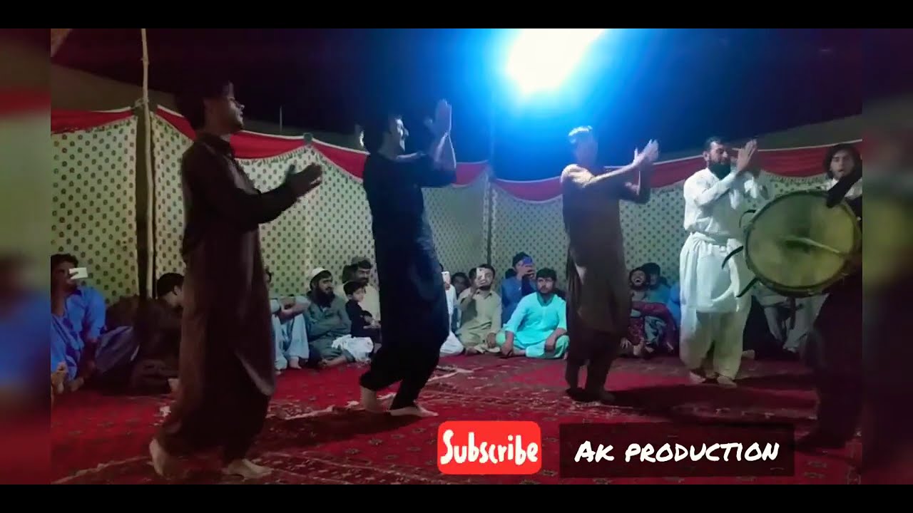 Pashtoo Attan by Aka khail group with Ameazing doll and surna - YouTube