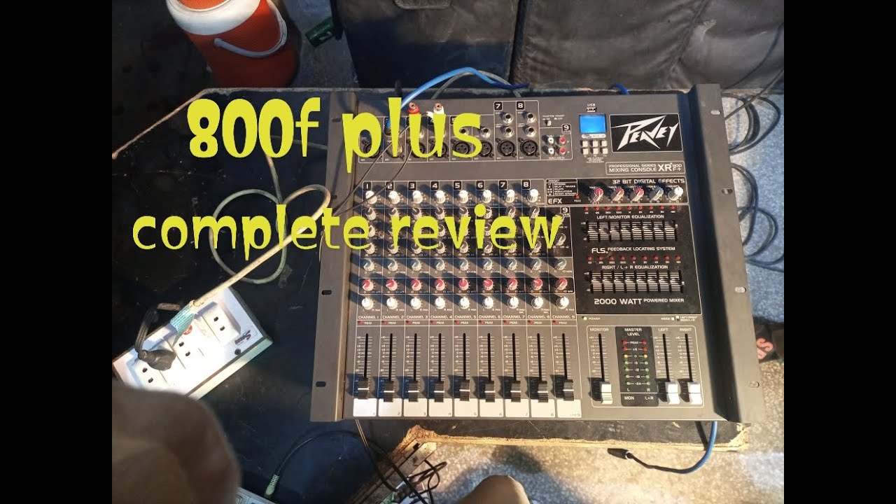 800f plus complete setting - YouTube