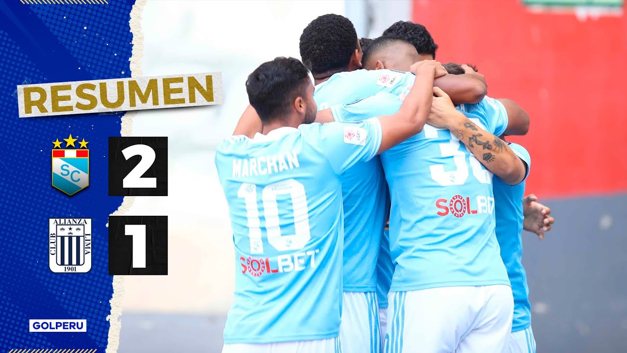 Resumen: Sporting Cristal vs Alianza Lima (2-1) #LIGA1BETSSONXGOLPERU ...