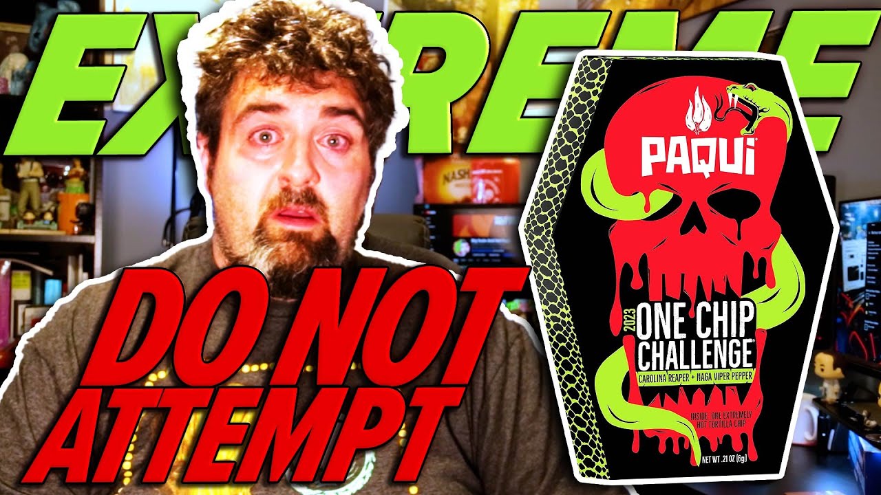 I should have never tried the Paqui One Chip Challenge! - YouTube