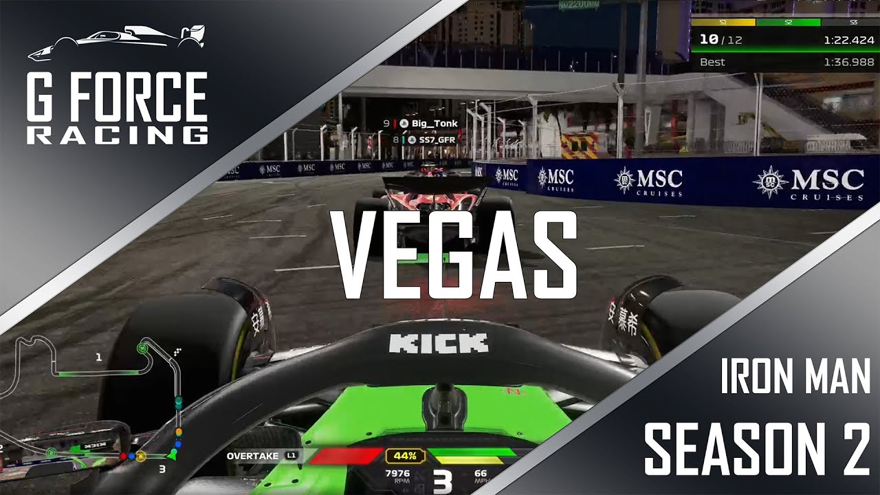 G-Force Racing IRON MAN League - Season 2 - Round 1 - Vegas - YouTube