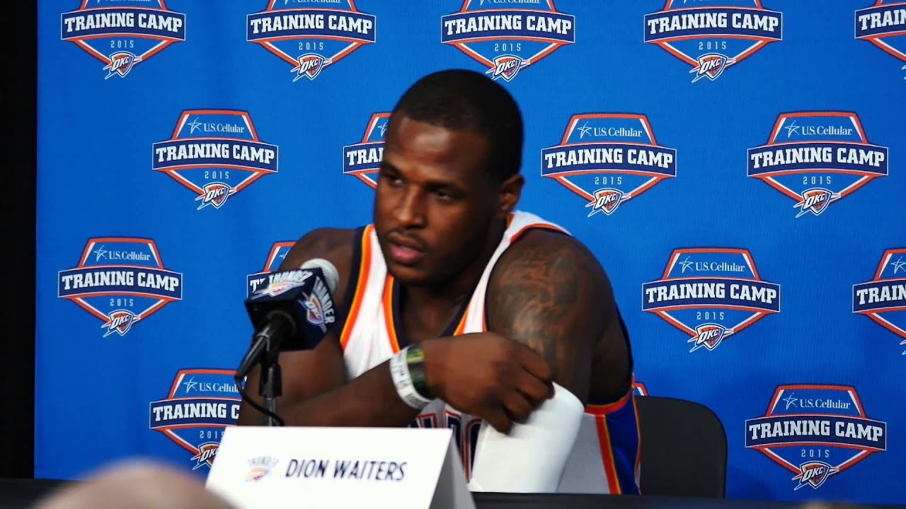 Thunder Media Day - Dion Waiters - YouTube