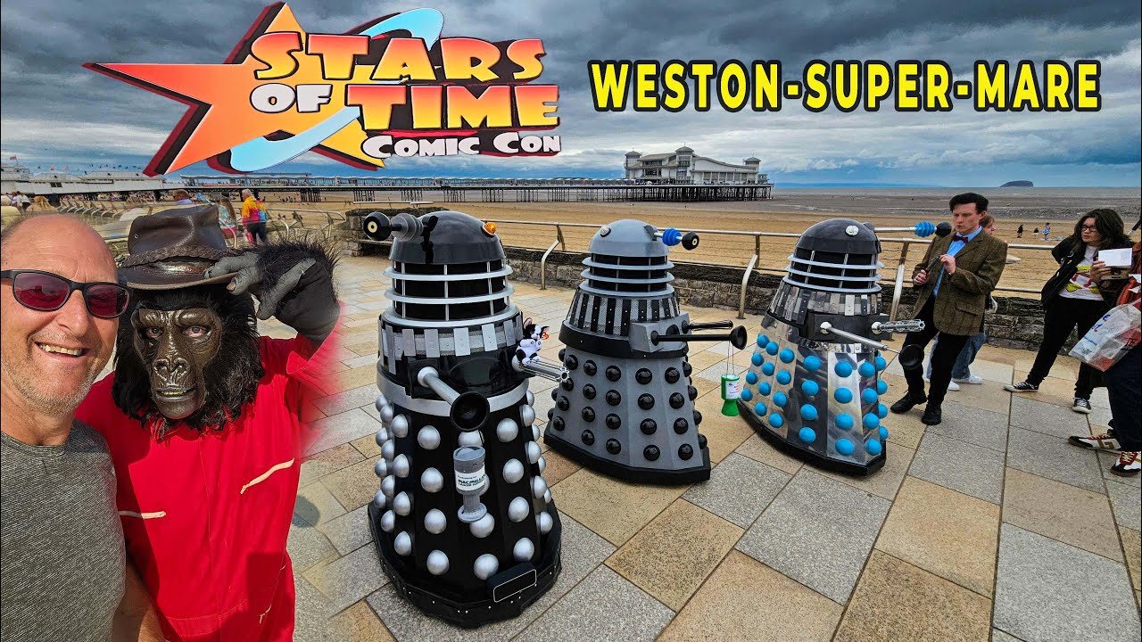 Stars Of Time Comic Con Weston-Super-Mare Aug 2024 - YouTube