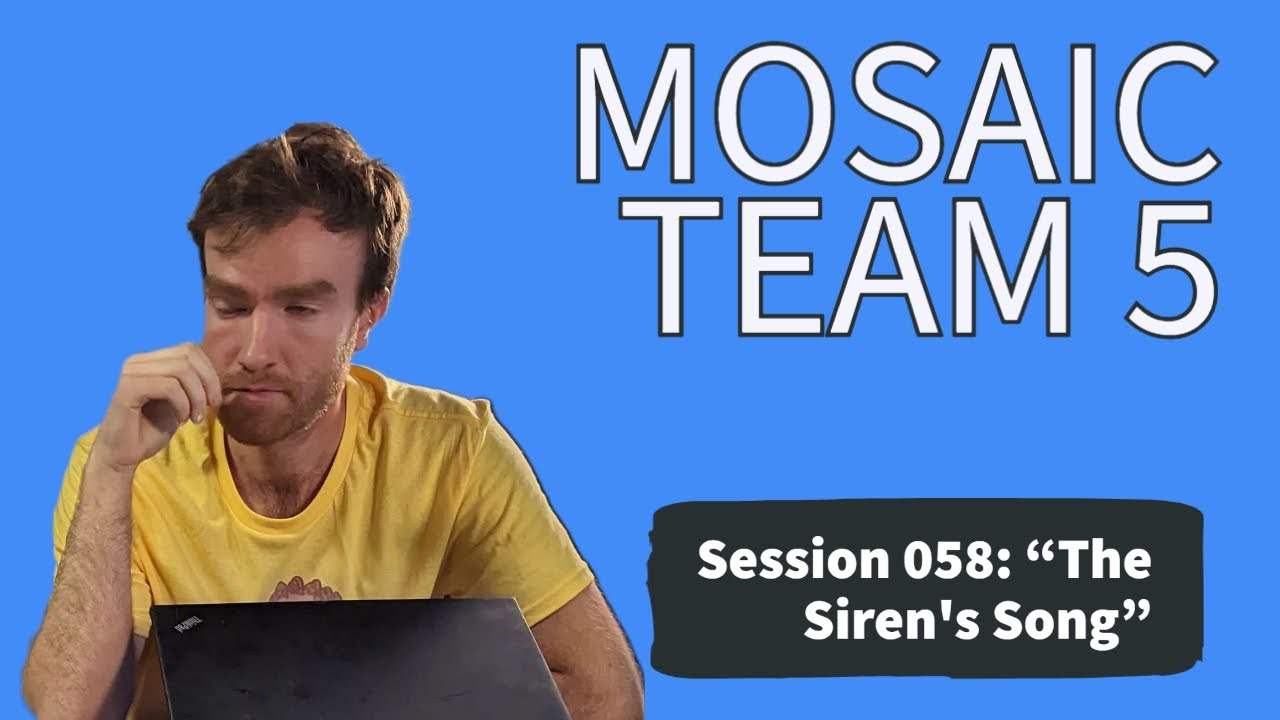 IN-PERSON Starfinder: Mosaic Team 5, Session 58 - "The Siren's Song" (06/08/23) - YouTube