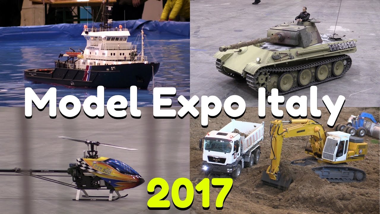 Model Expo Italy 2017 - Verona - Highlights! - Boats, trucks, RC drift ...